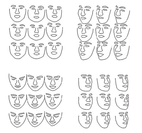 Training Set Of The Active Shape Models A Frontal B Left Half Download Scientific Diagram