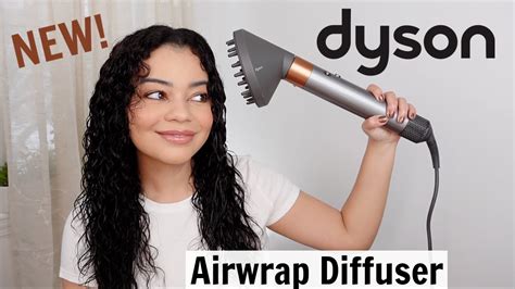 New Dyson Airwrap Diffuser For Curly Hair 😱 Youtube