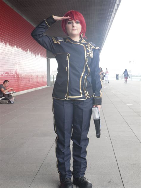 Myself Cosplaying As Alliance Navy Formal Uniform Femshep From The Mass