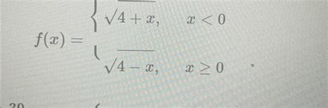 Solved Graphing A Piecewise Defined Function Sketch The