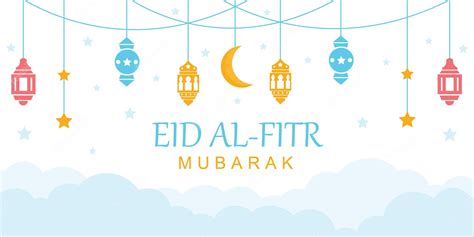 Premium Vector Eid Banner Design Eid Background Design Islamic Background