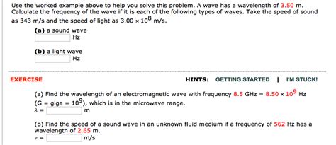 Solved Use The Worked Example Above To Help You Solve This Chegg Com
