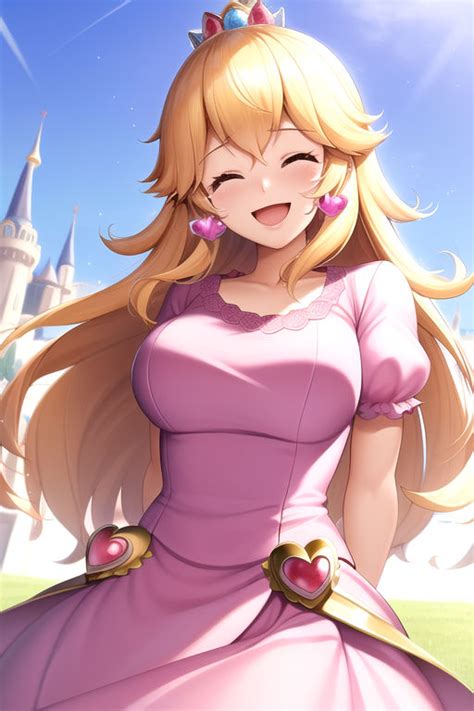 Ai Art Laughing Peach 2 By Cposample On Deviantart