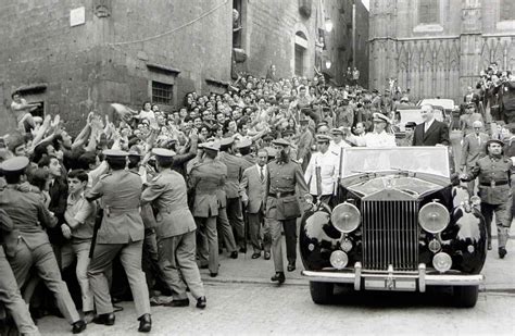 Arqueologia Del Punt De Vista Visitas De Franco A Barcelona