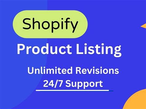 Product Listing Upload Products To Your Shopify Store Upwork