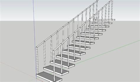Quickly Model A Staircase With Components In SketchUp