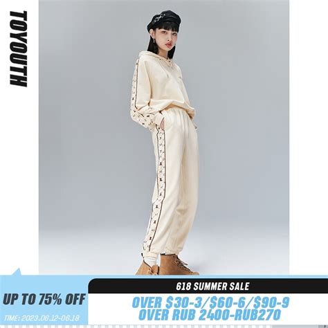 Toyouth Women Pants 2022 봄 중반 허리 트레이닝 복 타이거 프린트 세련된 캐주얼 바지 팬티 And 카프리스 Aliexpress