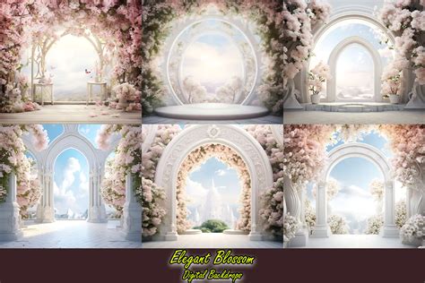 42 بک گراند گل و شکوفه آتلیه عکاسی 🔥کد فایل 153664