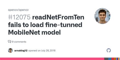 Readnetfromtensorflow Fails To Load Fine Tunned Mobilenet Model · Issue 12075 · Opencvopencv
