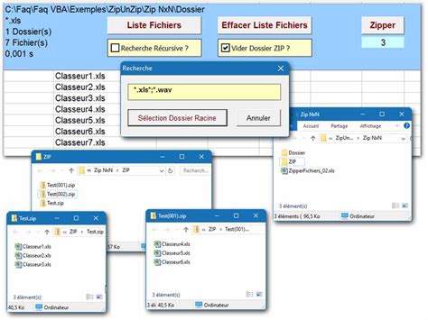 Xl 2010 Vba Zip De Plusieurs Fichiers 2 Par 2 Dans Un Même Répertoire Macros Et Vba Excel