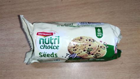 Britannia Nutri Choice Seed Biscuits Best Healthy Biscuits Review Master Nutri Choice
