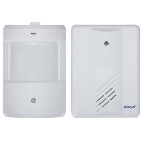 Détecteur de mouvement PIR avec alerte sonore sans fil à clip Orno Cdiscount Maison