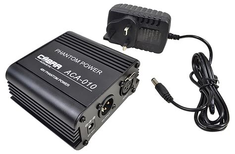 +48V Phantom Power strømforsyning - 48V Phantom Power tilbehør ...