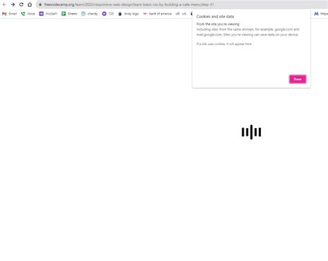 Learn Basic Css By Building A Cafe Menustep 31 Freecodecamp Support The Freecodecamp Forum