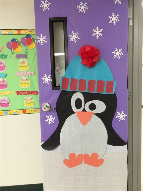 Winter Classroom Door Decoration Ideas