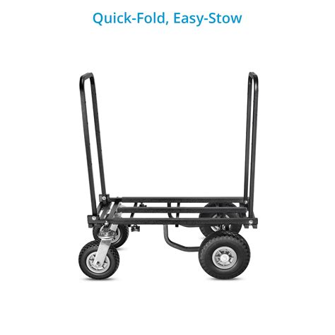 Proaim Vanguard Foldable Utility Cart W Garden Wheels All Terrain