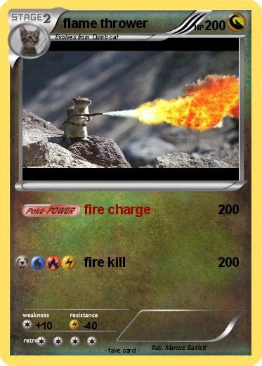 Pokémon Flame Thrower 36 36 Fire Charge My Pokemon Card