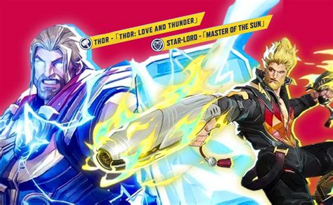 Marvel Rivals Thor Love And Thunder Skin Debuts With Star Lord Master