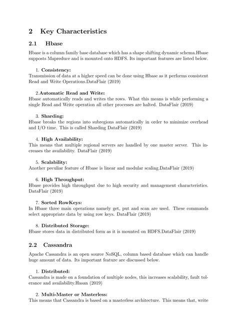 Performance Comparison Of Hbase And Cassandra Pdf Databases Computer Software And Applications Performance Comparison Of Hbase And Cassandra Pdf Databases Computer Software And Applications
