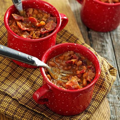 Western Style Beef And Beans Punchfork