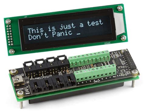 Phidgets Text Lcd Display 20x2 Weiß Integriertes Phidget Interface
