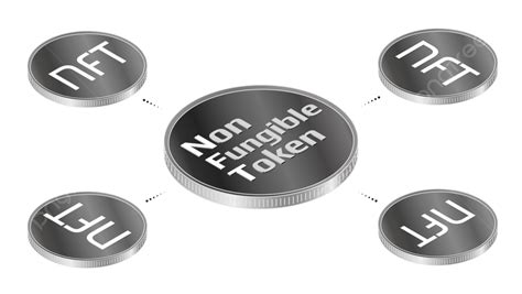 Non Fungible Token Vector Png Images Nft Non Fungible Tokens Infographics With Isometric Unique