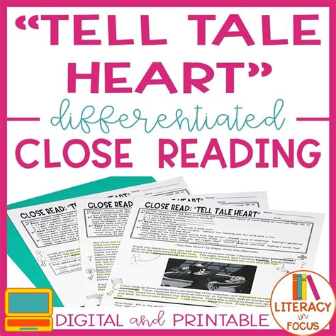 Create Your Own Differentiated Close Reading In Three Easy Steps Literacy In Focus