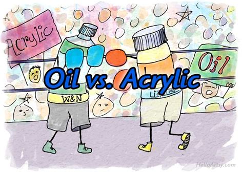 Oil Vs Acrylic The Beginner S Guide To Choosing Paint