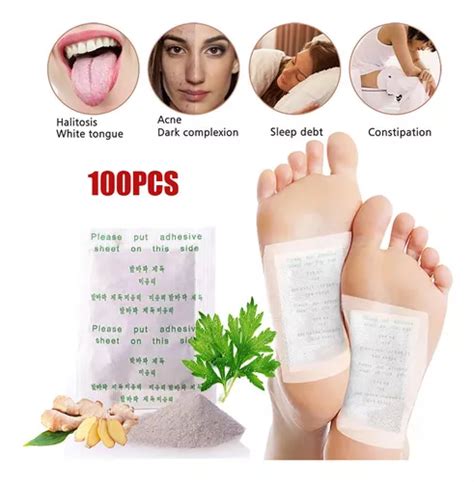 Parches Para Pies Kinoki Detox 100 Unidades Cuotas sin interés