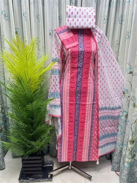 Block Print Three Piece Noborupa
