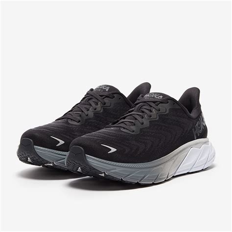 Hoka Arahi 6 Wide Blackwhite Mens Shoes Prodirect Running