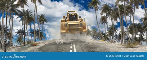 Machines De Construction Illustration Stock Illustration Of Transport