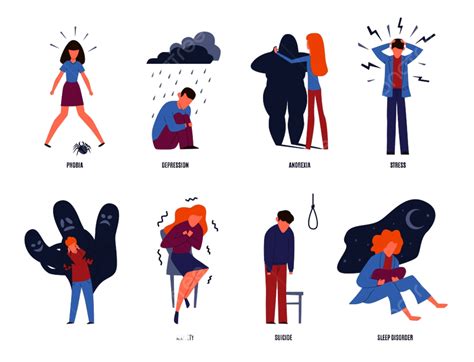 Gambar Gangguan Jiwa Png Vektor Psd Dan Clipart Dengan Background