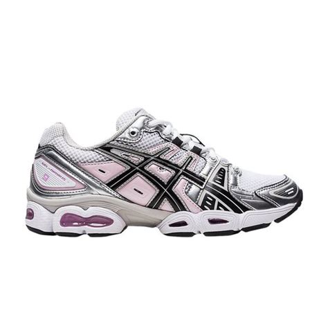 Asics Gel Nimbus 9 White Light Pink 1202a278 103 Solesense