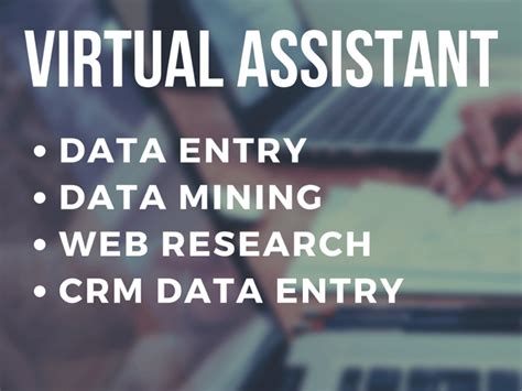Virtual Assistant For All Data Entry Data Mining Web Research And Excel Upwork