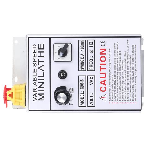 Lathe Control Box Speed Controller Assembly Switch For 0618‑3b 0618 Ac