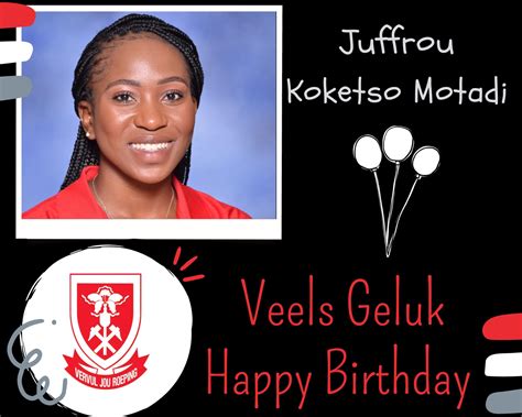 🎈 Veels Geluk Aan Juffrou Laerskool Phalaborwa Noord Facebook