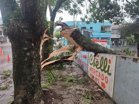Temporal causa estragos no Oeste e Sudoeste do Paraná Rádio Independência FM