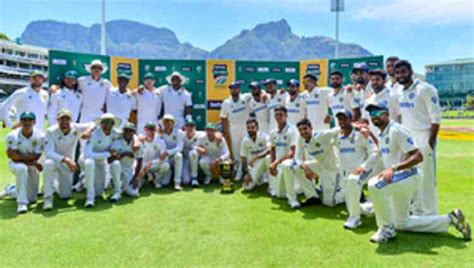 Sa Vs Ind Cape Town Test Scripts History To Become Shortest Ever Red