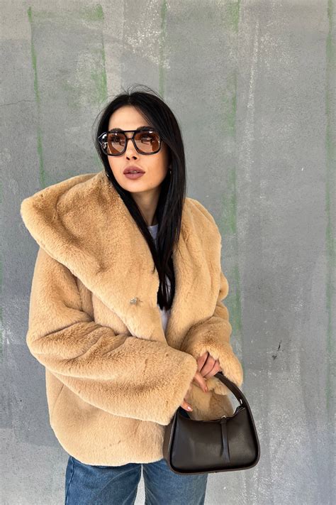 Seda Yalçın Atelier Camel Premium Suni Kürk CeketFiyatı Yorumları