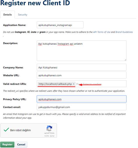 Instagram API Nasıl Alınır