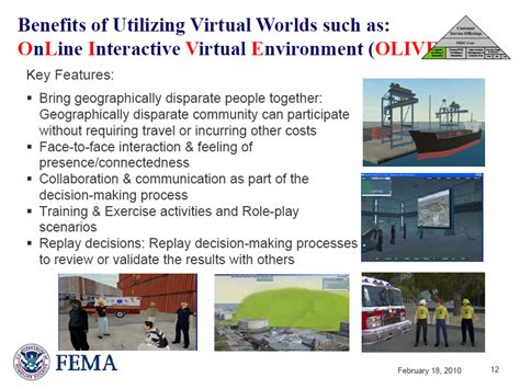 FEMA Exercise Modeling Simulation Briefing Public Intelligence