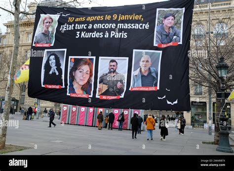 Les Kurdes manifestent et demandent encore à l état français la