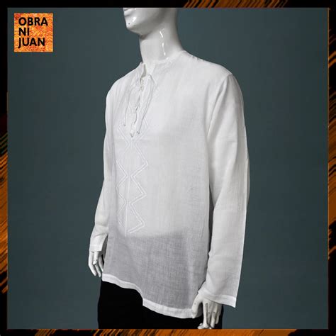 Obra Ni Juan Authentic Casual With Print White 1369 Lazada Ph