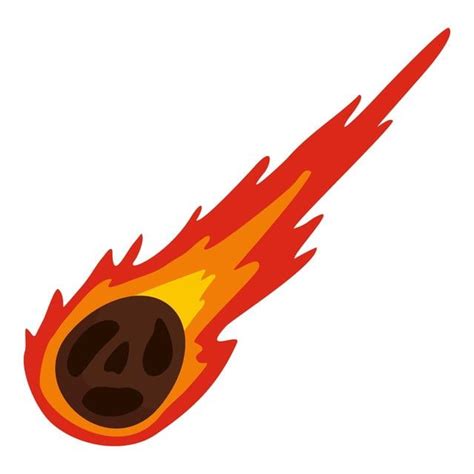 An Image Of A Fireball With The Number Forty On It S Face In Flames