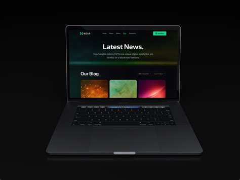 NFT Website UI UX Design Blog Page On Behance