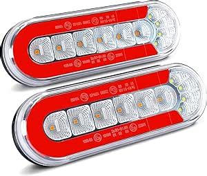 Amazon Agrieyes 6 Inch Oval LED Trailer Lights Submersible Boat