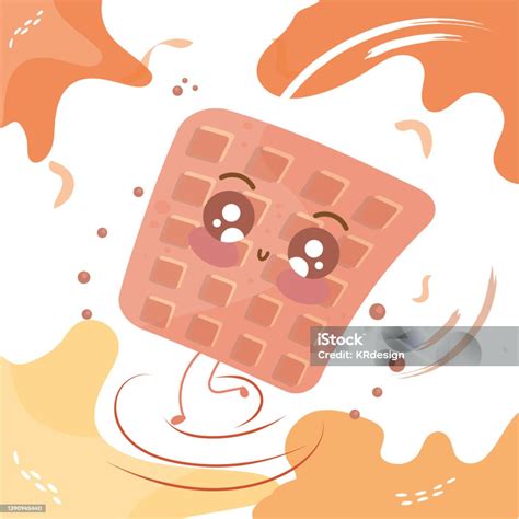 미소 만화 귀여운 빵집 캐릭터 벡터와 고립 된 카와이 쿠키 귀여운에 대한 스톡 벡터 아트 및 기타 이미지 귀여운 도넛