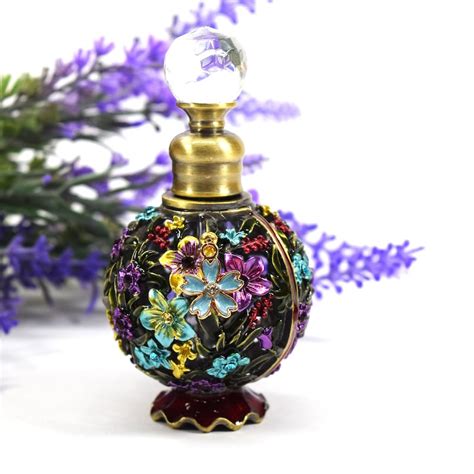 Metal Perfume Bottle Etsy