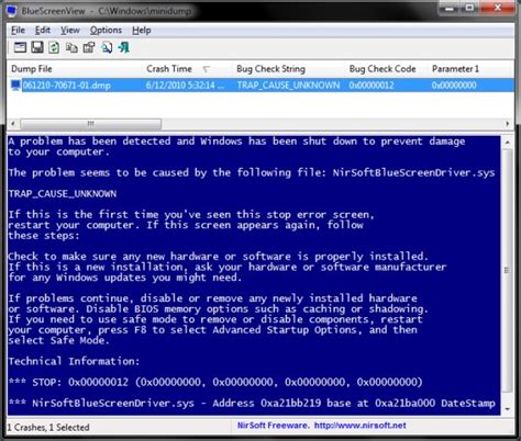 Windows BSOD Analysis A Thorough Usage Guide
